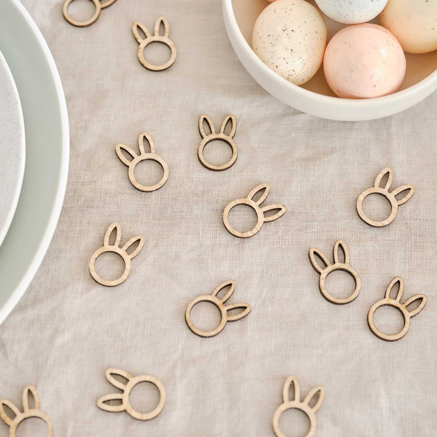 Easter Bunny Table Confetti | Easter Partyware | Primrose Living UK
